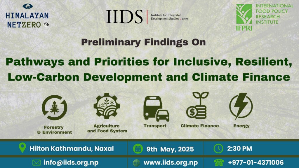 Preliminary Findings on Foresight Modelling Project – Institute for ...